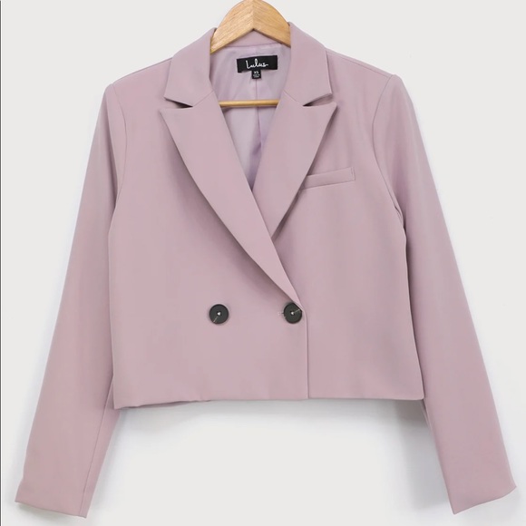 Jackets & Coats | Lilac Cropped Blazer | Poshmark
